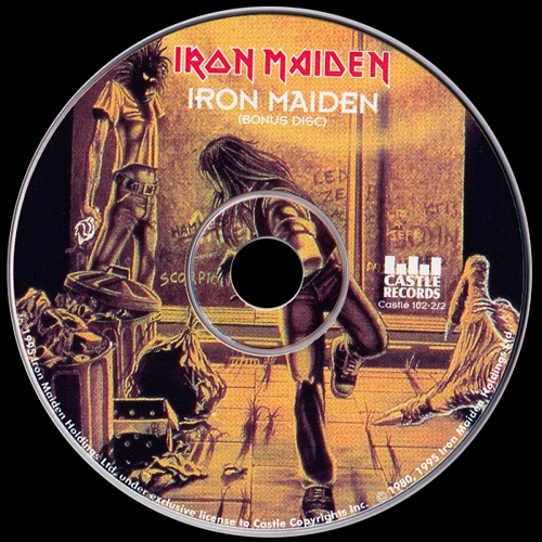 Iron Raider ::Iron Maiden Double CD Edition Castle USA